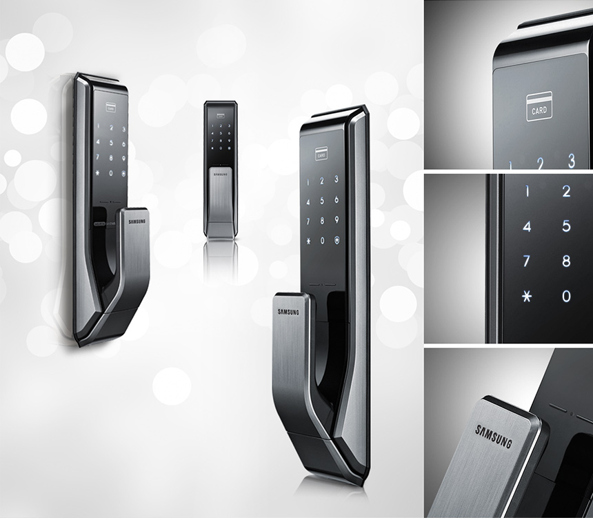 설치포함_삼성 푸시풀 디지털도어락 SHP-DP710/디지털도어락 : 컴퓨존
